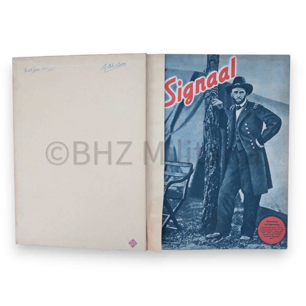 Signaal 1 t/m 14 1944 en nr 5 1945 (gebonden) - BHZ Militaria