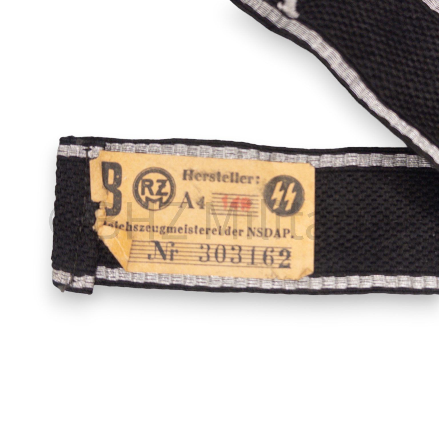 Waffen-SS Ärmelband Freikorps Danmark - BHZ Militaria