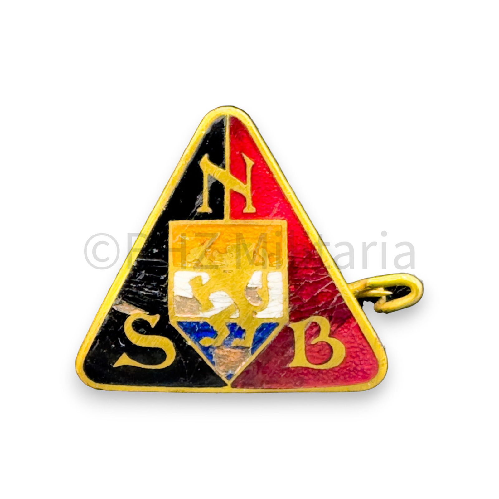 NSB Wearing Badge (NSB Member Pin) - BHZ Militaria