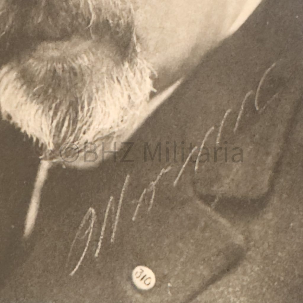 Photo August Borms with original signature - BHZ Militaria