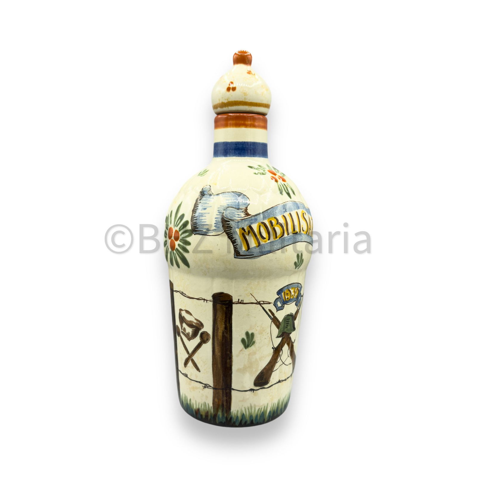 Mobilization Jenever bottle 1939 - BHZ Militaria